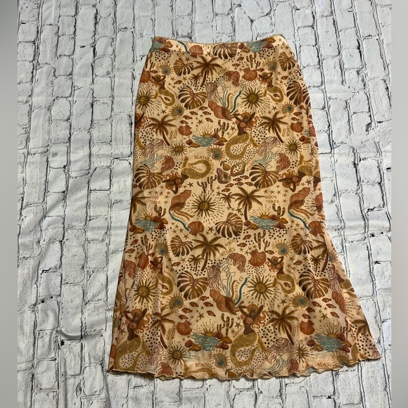 Skirts | Brown Shell Skirt | Poshmark